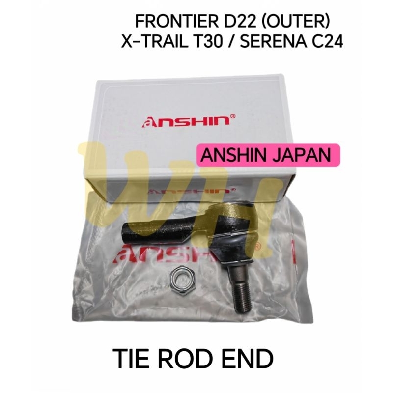(ANSHIN JAPAN) TIE ROD END (SET) NISSAN FRONTIER D22 (OUTER) / X-TRAIL ...