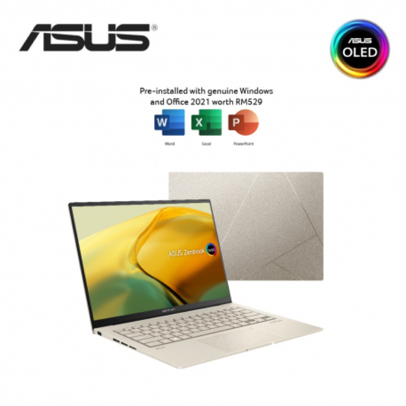 Asus ZenBook 14X OLED UX3404V-AM9059WS 14.5'' 2.8K Laptop ( I5-13500H ...