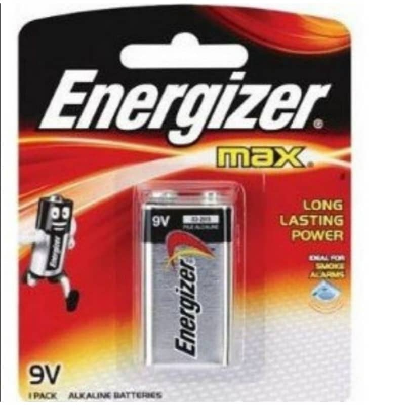 ENERGIZER BATTERY 9V MAX (1PCS) (Smart Tag Battery) | Shopee Malaysia