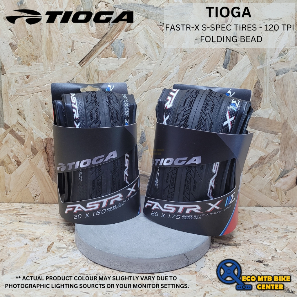 TIOGA TIRES FASTR-X S-SPEC TIRES - 120 TPI - FOLDING BEAD ( BMX ...