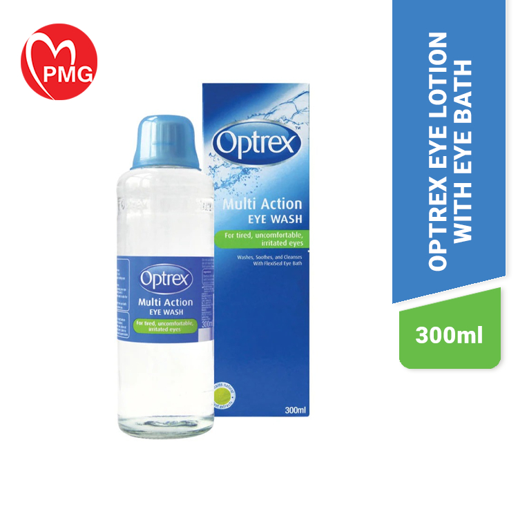 [PMG PHARMACY] Optrex Eye Lotion with Eye Bath 300ml | Shopee Malaysia