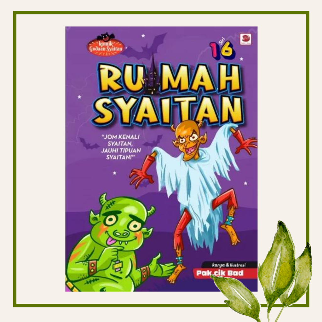 KOMIK GODAAN SYAITAN #16A: RUMAH SYAITAN / PAK CIK BAD / GALERI ILMU ...