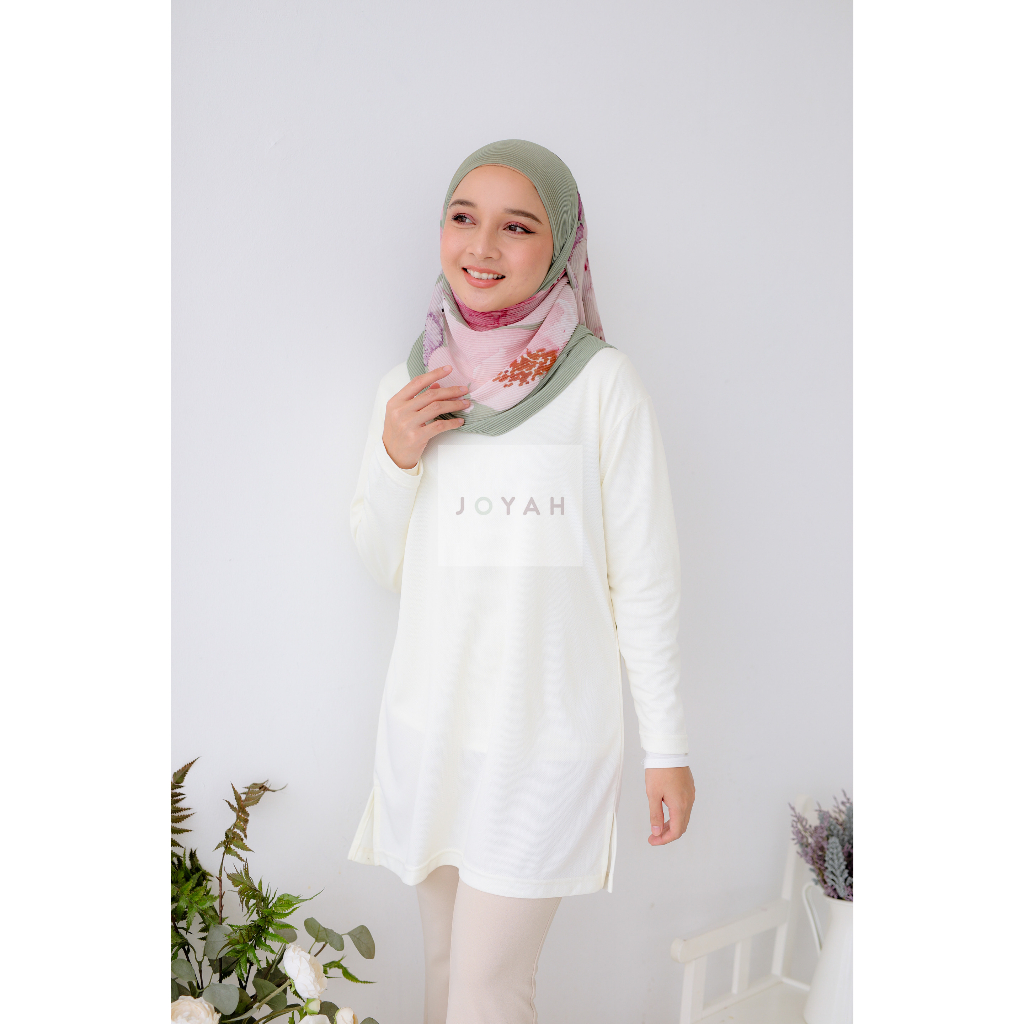 Joyah Premium Muslimah/XS-XL/Baju Sukan Muslimah/Plain Jersi/ Microfiber Eyelet | Shopee Malaysia