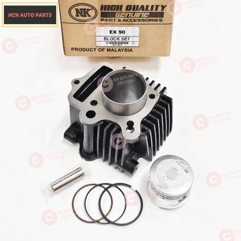 CYLINDER BLOCK SET - DEMAK - EX90/ EX 90/ AVETA DY 90/ DY90 (NK) | Shopee Malaysia