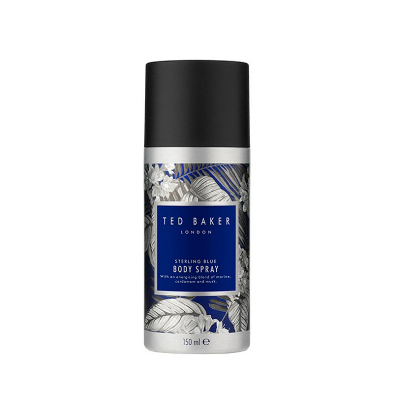 Ted Baker London Men [Body Spray Graphite Black 150ml] | Shopee Malaysia