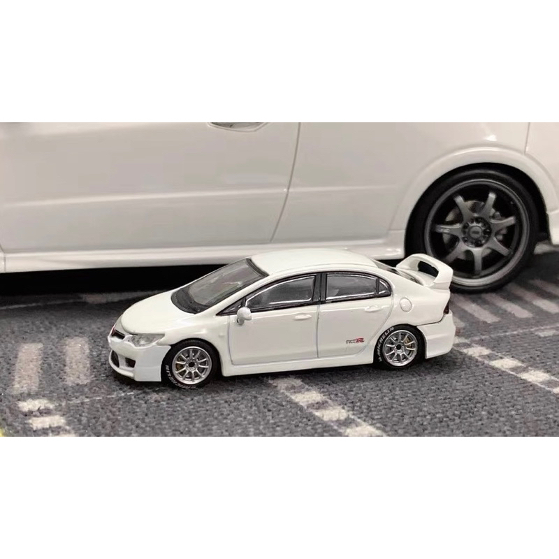 Model 1:64 Honda Civic Type R FD2R Track Spec Championship White ...