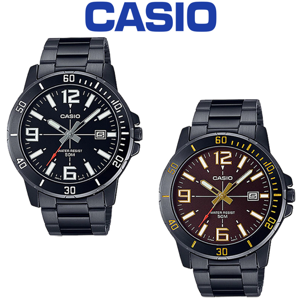 Casio Series Analog-Men's Watch MTP-VD01B | Shopee Malaysia