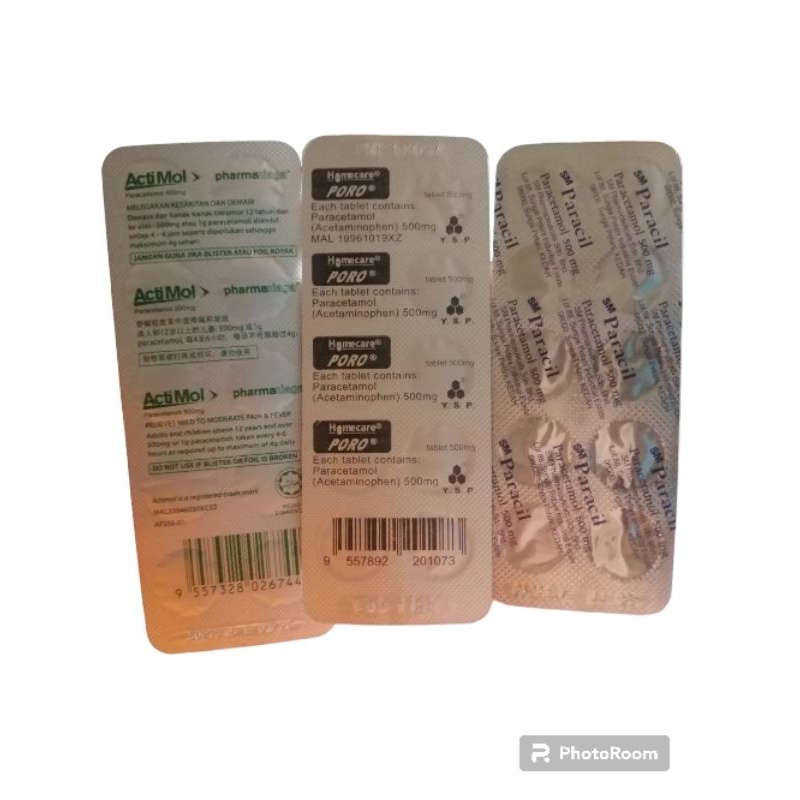 Paracetamol Ubat Demam dan Tahan Sakit | Shopee Malaysia