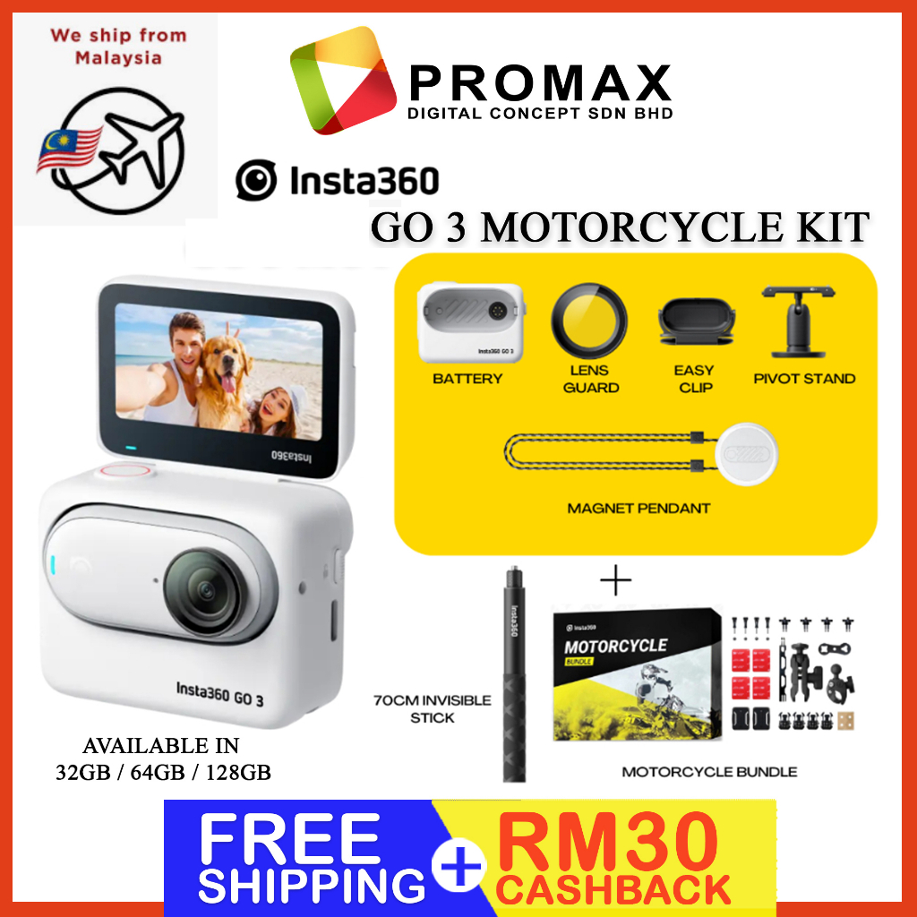 Cheapest! Insta360 GO 3 - Original The Ultimate Tiny Action Camera GO3 ...