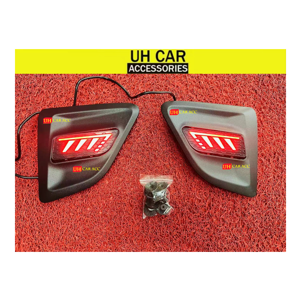 PERODUA AXIA 2019-2022 GXTRA REAR BUMPER LED REFLECTOR LIGHT LAMP ...