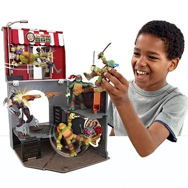 Nickelodeon Teenage Mutant Ninja Turtles Pizza Box Pop-up Playset ...