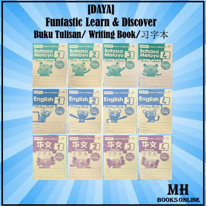 [MH] DAYA: LEARN & DISCOVER - BUKU TULISAN /WRITING BOOK/习字本 | Shopee ...