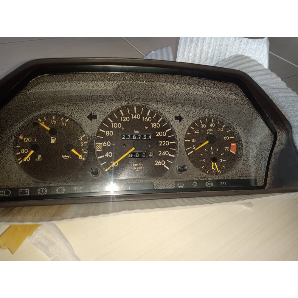 Mercedes W124 Meter Board cluster Facelift Original Germany Made Model ...