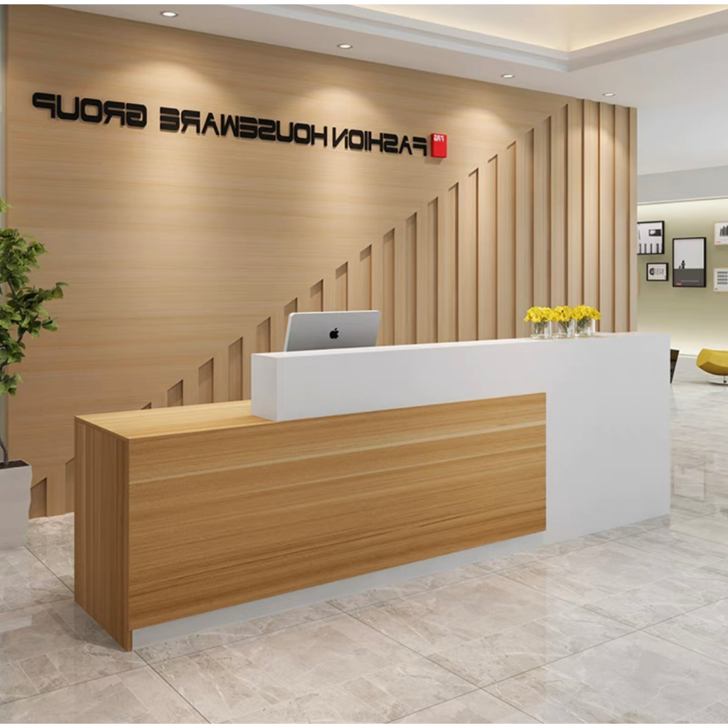 Reception Counter Table Reception Desk front desk counter receptionist ...