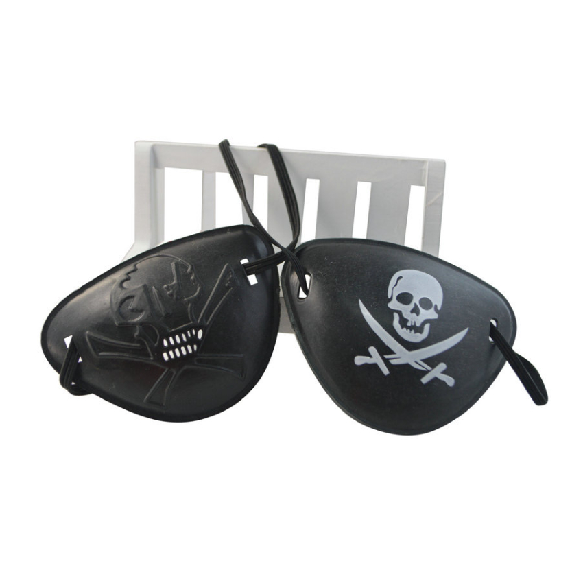 MSIA Ready Stock/ Pirate Eye Patch Hollow Carved Single Eye Patch ...