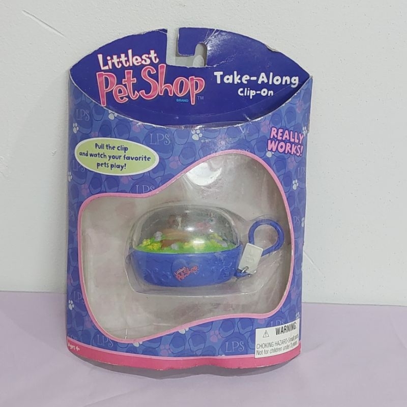 LPS Littlest Pet Shop Take-Along Clip-On Keychain By Basic Fun 2007 NIB ...
