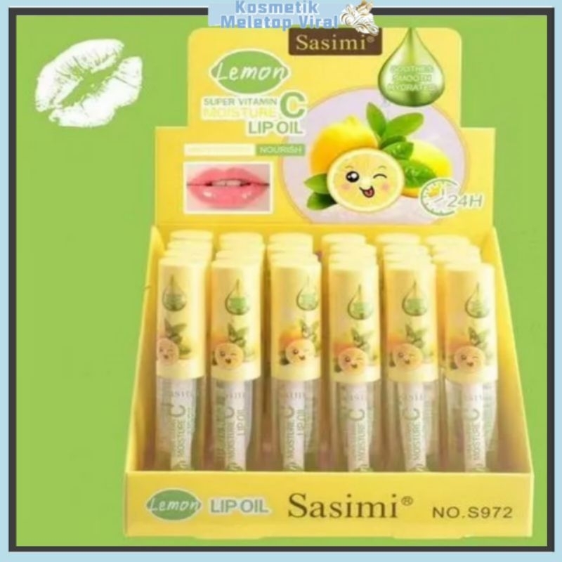 SASIMI LEMON SUPER VITAMIN C MOISTURE LIP OIL | Shopee Malaysia