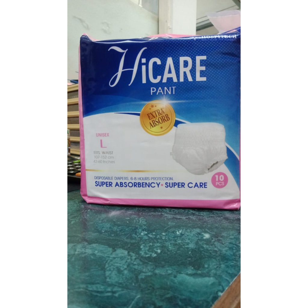 HI-CARE PANTS EXTRA ABSORB (L) | Shopee Malaysia
