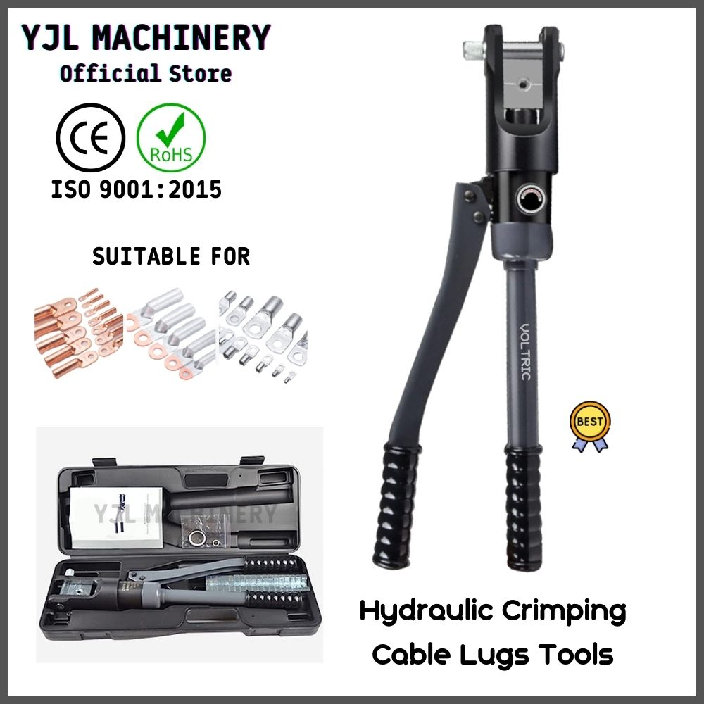YQK-240 / 300MM² Manual Hydraulic Cable Lug Crimping Tools Hexagon ...