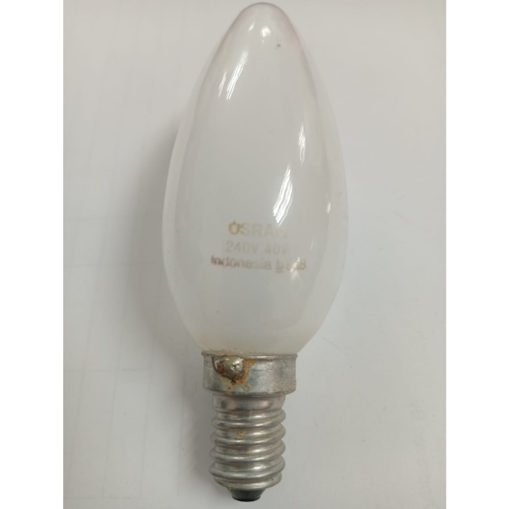 OSRAM CANDLE BULB E14 40W FROSTED ( PACK OF 1 PC ) | Shopee Malaysia