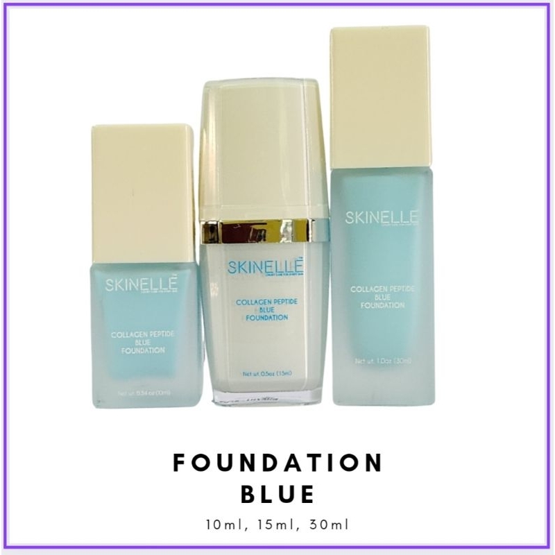 Skinelle Blue Foundation (Collagen Peptide). Set awet muda dan set ...