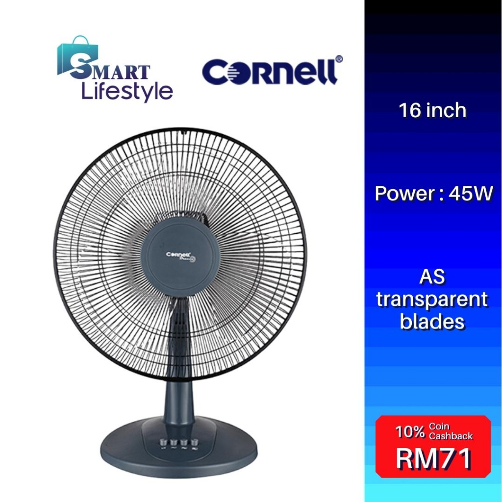 Cornell Table Fan 16 inch CFN-T169P | Shopee Malaysia