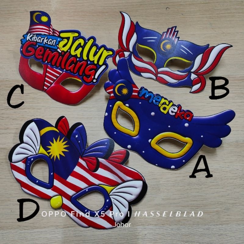 Mysuri Topeng Hari Merdeka | Shopee Malaysia