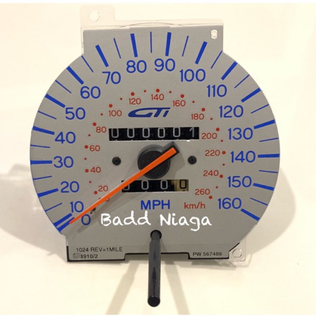 Proton Satria GTI Speedometer UK Spec RARE | Shopee Malaysia