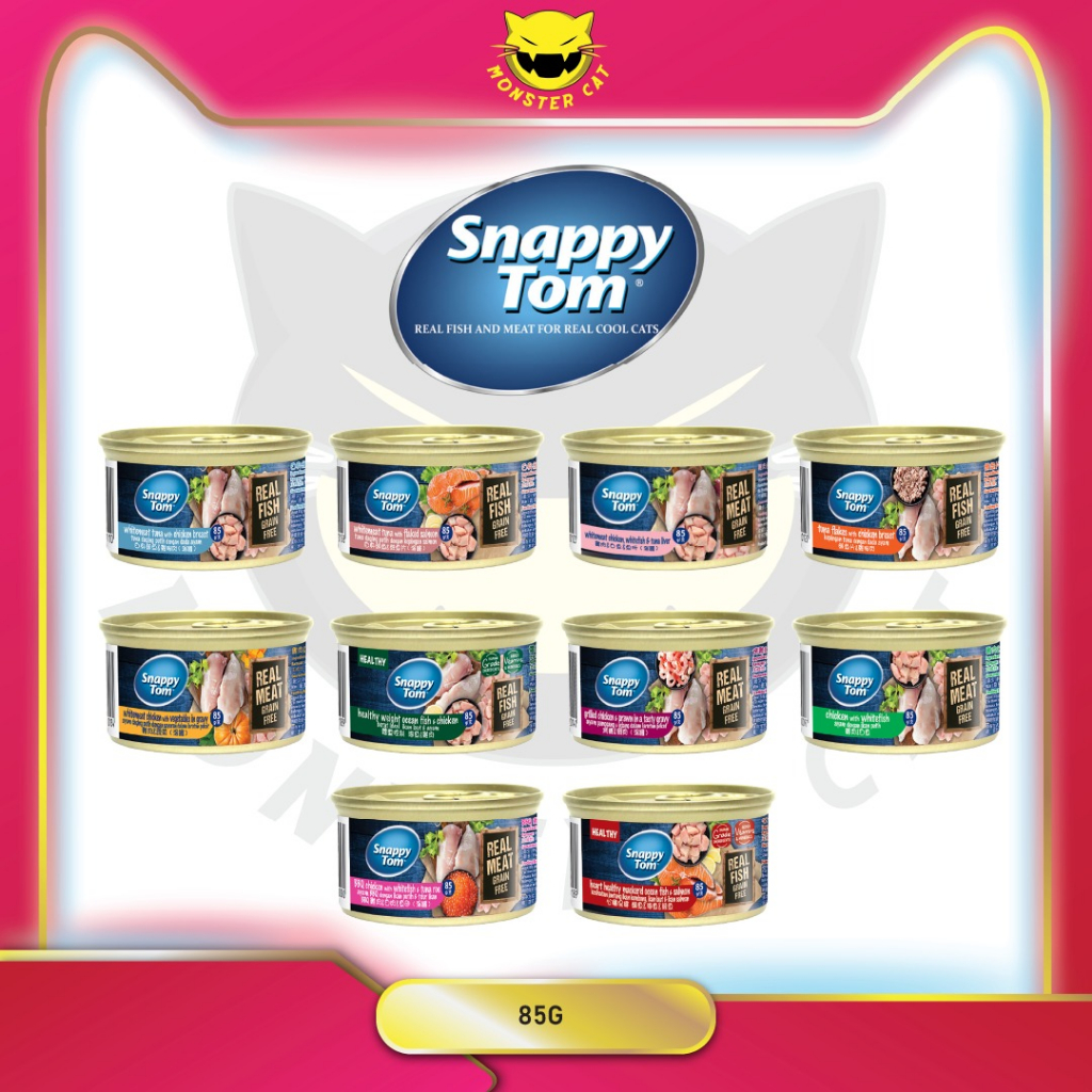 Snappy Tom Mini Canned Food 85g | Shopee Malaysia