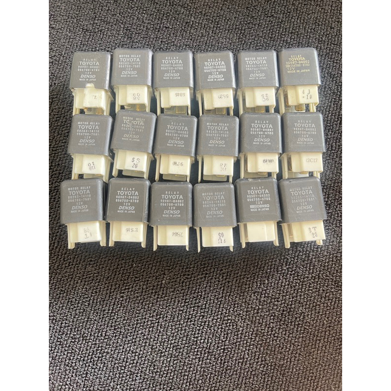 TOYOTA DENSO FUSE RELAY 5 PIN HEATER BLOWER MOTOR FUSE RELAY ( 90987 ...