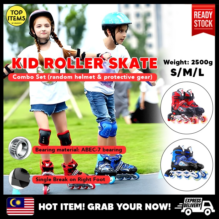 [👍BEST BUY🇲🇾READY STOCK] Kids Skate Roller Blade Set - Kasut Roda Budak ...