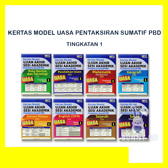 [bunny] 2023 Buku Latihan Kertas Model Uasa Pentaksiran Sumatif Pbd