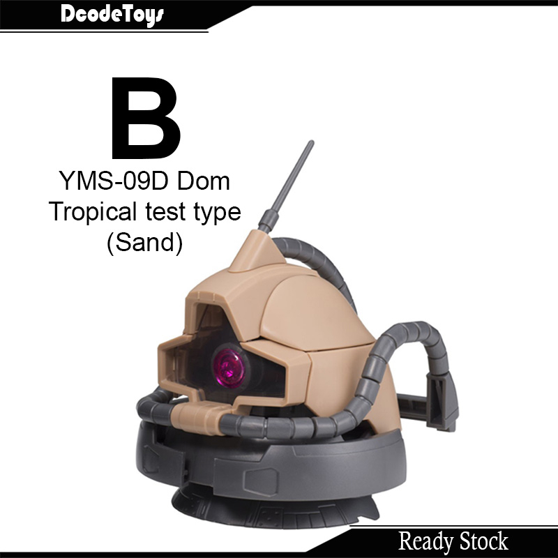 BANDAI Exceed Model DOM head & LED set – MS-09 / YMS-09 / YMS-09D ...