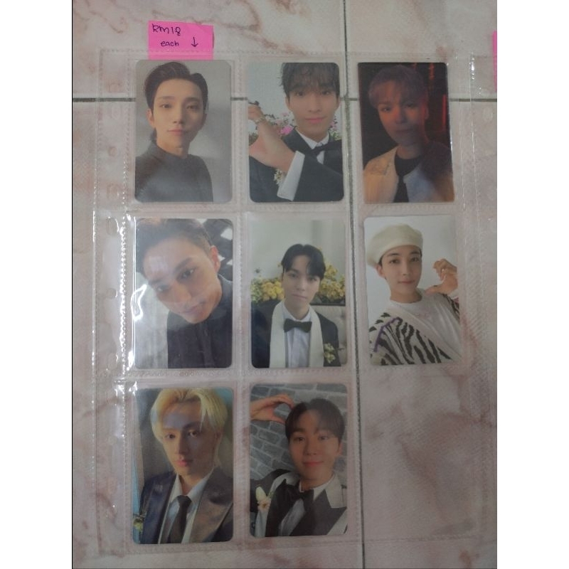 SEVENTEEN OFFICIAL PHOTOCARDS | Shopee Malaysia