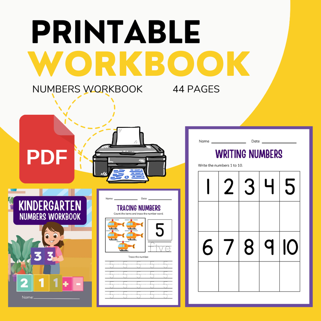 (PDF) Writing and Recognizing Numbers Exercise Preschool - Latihan ...