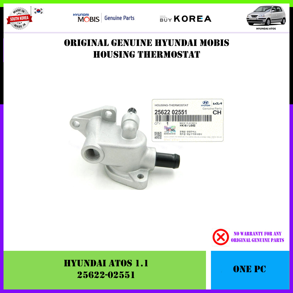 Hyundai Atos 1.1 Genuine Hyundai Mobis / Korea Aftermarket Thermostat ...