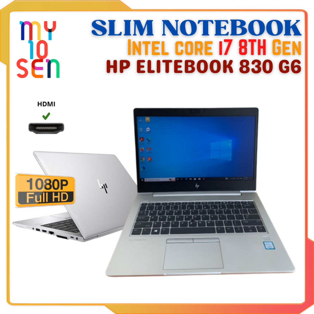 Murah i7 Hp EliteBook 830 G6 i7-8565u Gen 8th RAM M2 Windows 10 HDMI ...