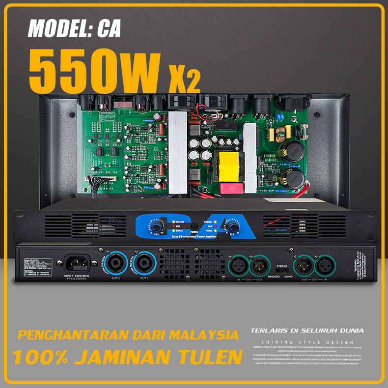 CA Professional Amplifier 450 watt high power post amplifier ...