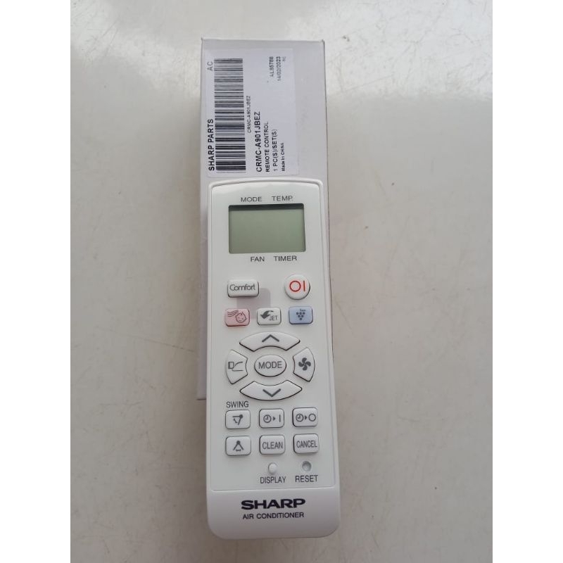 SHARP Air Conditioner/Aircond Remote Control CRMC-A901JBEZ | Shopee ...
