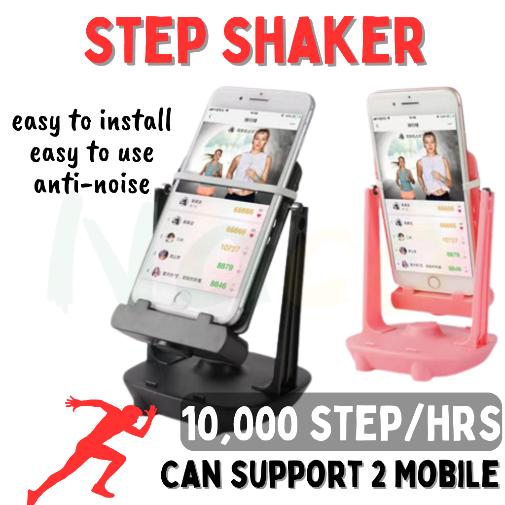 Mobile Phone Step Shaker Phone for 2 Device Pedometer For Pokemon Go ...