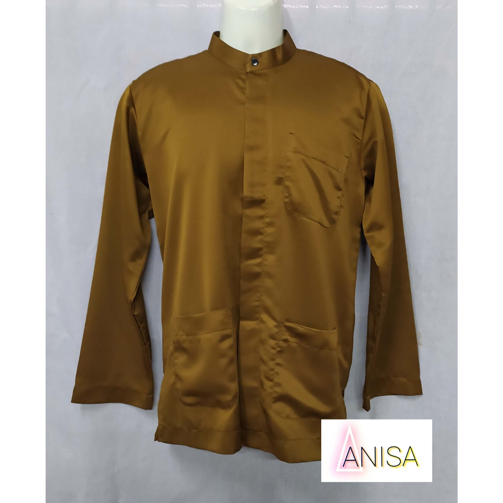 BAJU MELAYU RAIHAN BERKOLAR SINGLE | Shopee Malaysia