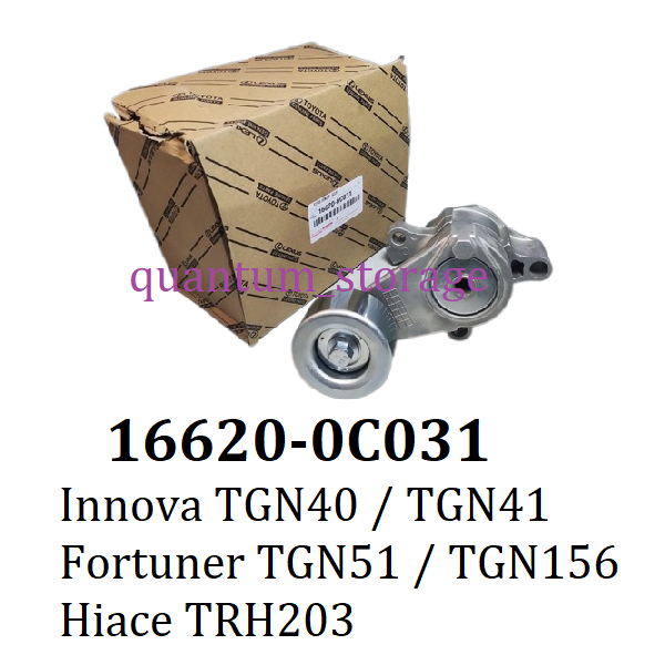 Toyota Drive Fan Belt Auto Tensioner 16620-0C031 Innova TGN40 TGN140 ...