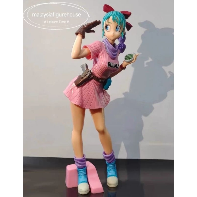 🔥READY STOCK🔥25CM DRAGON BALL WAS ANIME RADAR PINK BULMA COPY RESIN ...