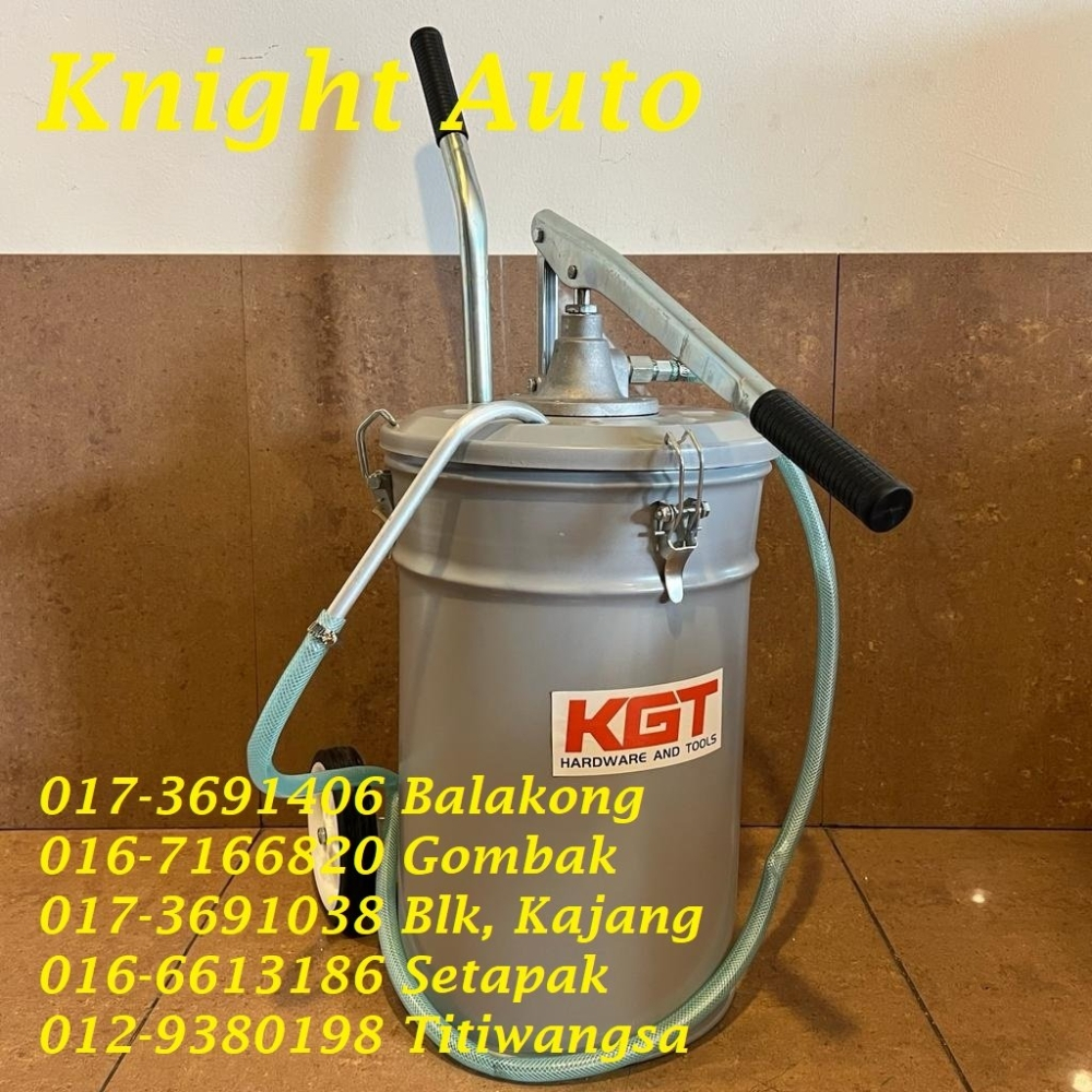 KGT 25 Liter Hand Operated Oil Lubricator Pump ID34537 ID35622 | Shopee ...