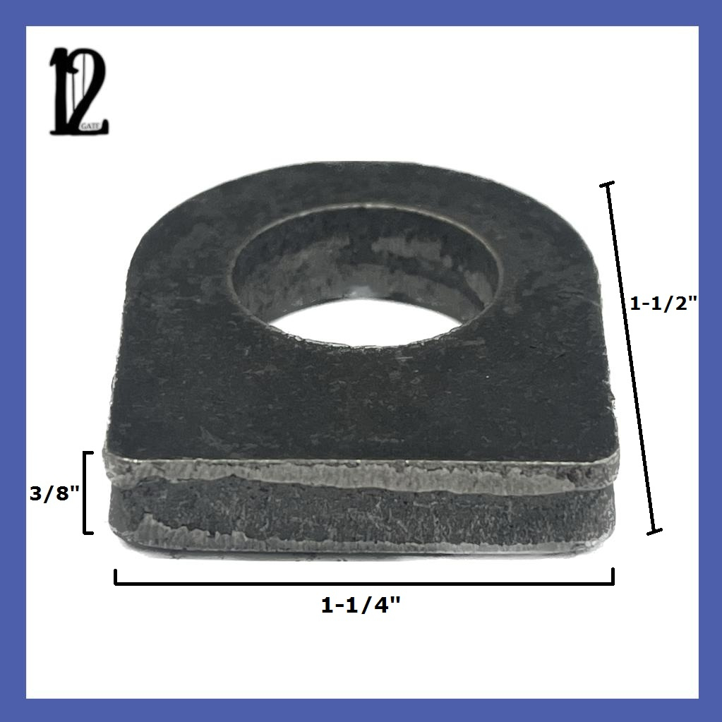 (10PCS)PAD LOCK EAR BRACKET / TELINGA PINTU BESI / GRILL WELDING MILD ...