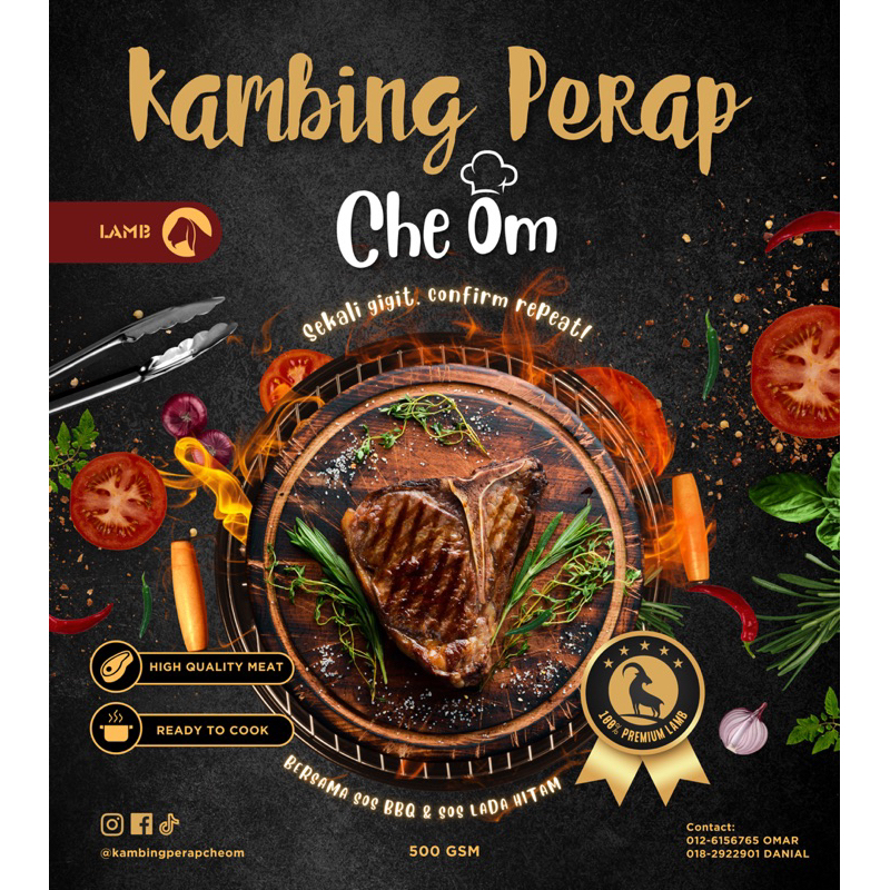 Kambing Perap Che Om | Shopee Malaysia