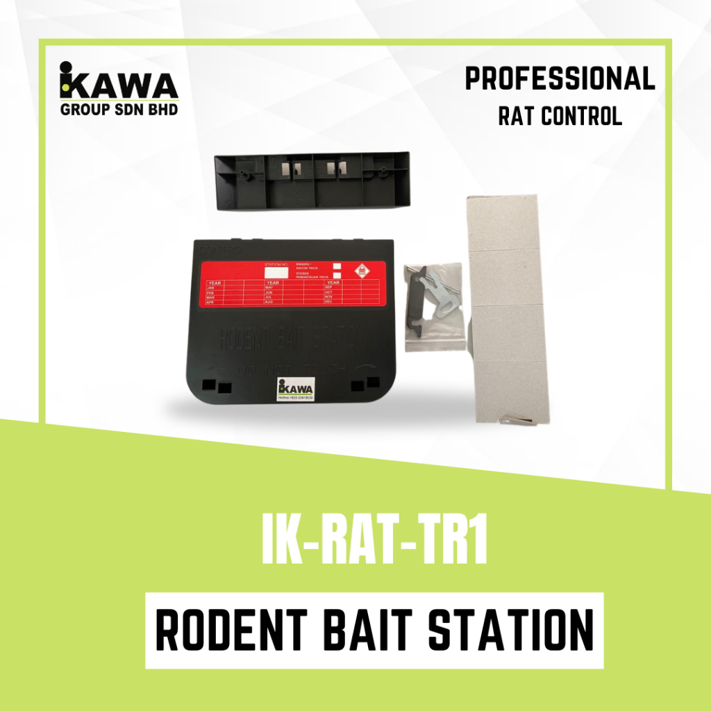 Outdoor Rat Bait Station / Kotak Ubat Tikus / TRBS / Temple Resistant ...