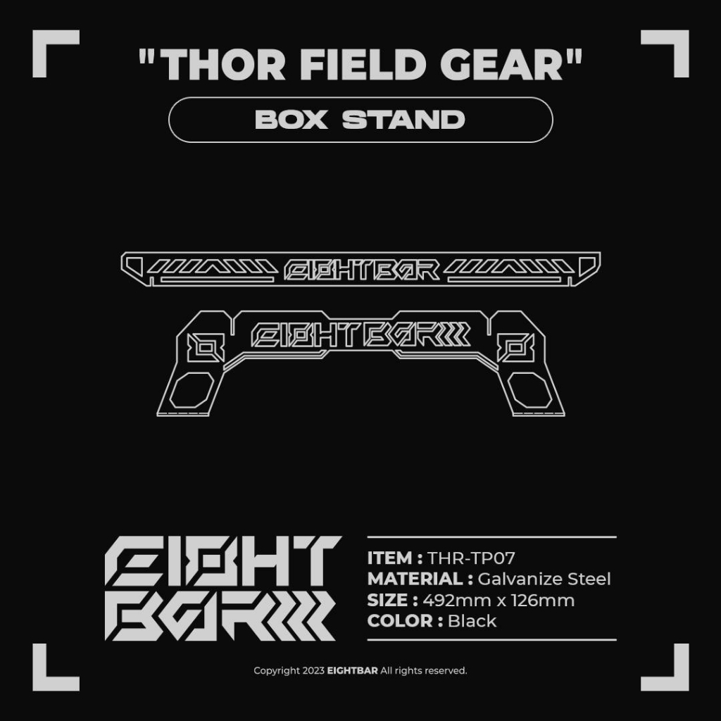(THR-TP07)EIGHTBAR OFFICIAL THOR BOX STAND | Shopee Malaysia