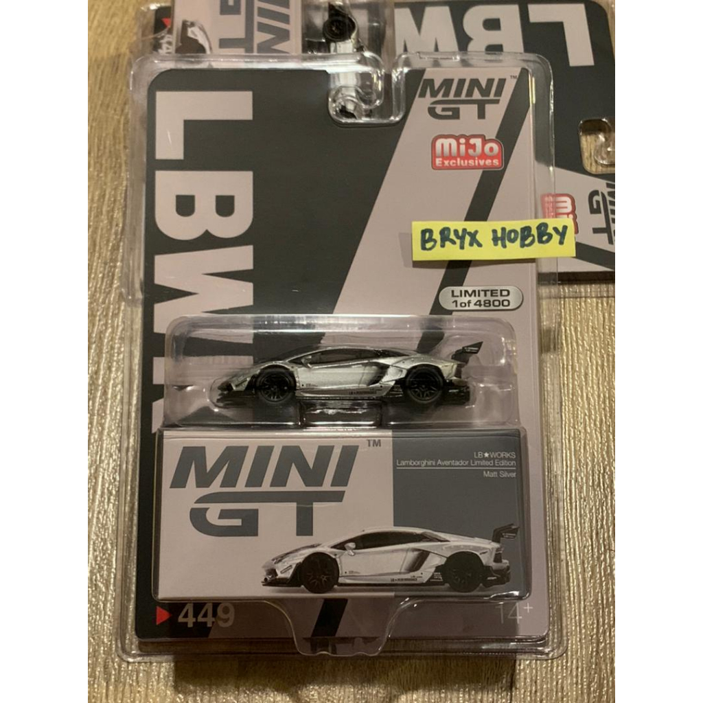 TSM Models Mini GT Mijo Exclusives LB Works Lamborghini Aventador ...