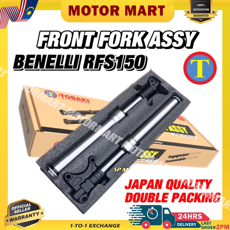 BENELLI RFS150i/RFS150 TOBAKI Front Fork Set / ABSORBER DEPAN / Depan ...